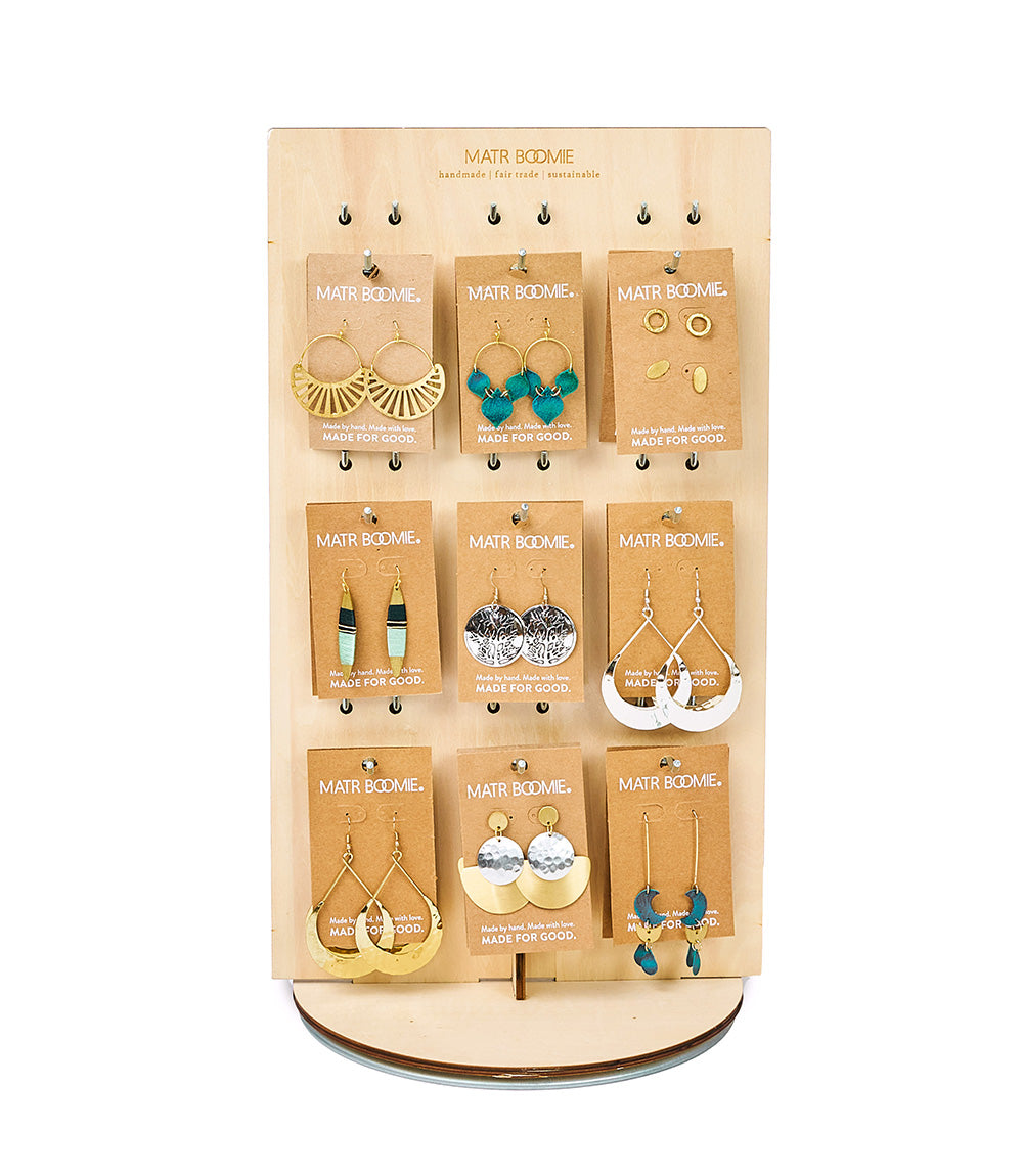 Slim Rotating Earring Display Starter Kit – Matr Boomie Wholesale